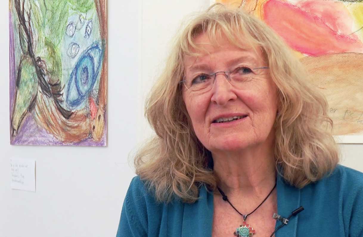 Kunstterapi - en udsendelse om kunst, billeder og terapi | Jeannette Cold